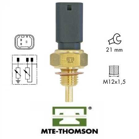 MTE Thompson Coolant Temperature Sensor 4058 | Nissan Opel Renault ...