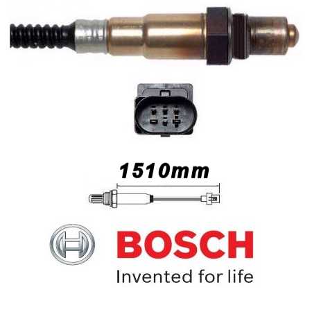 22237 Bosch Lambda Sensor/Air Fuel Ratio Sensor 0258007351 LSU4.2 ...